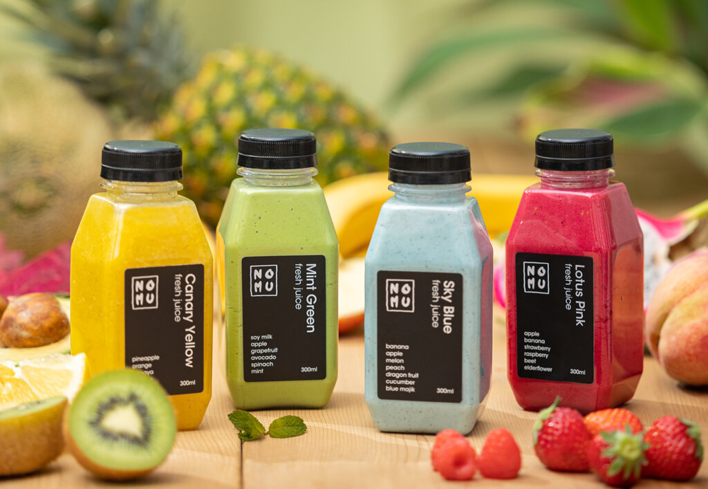 “No Color, No Fun” Color Fresh Juices Available at NOMU｜Nicolai Bergmann